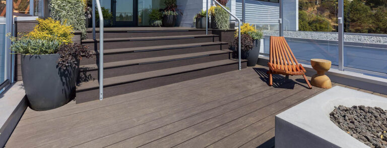 Want Black Composite Decking? Try Brown & Gray | TimberTech